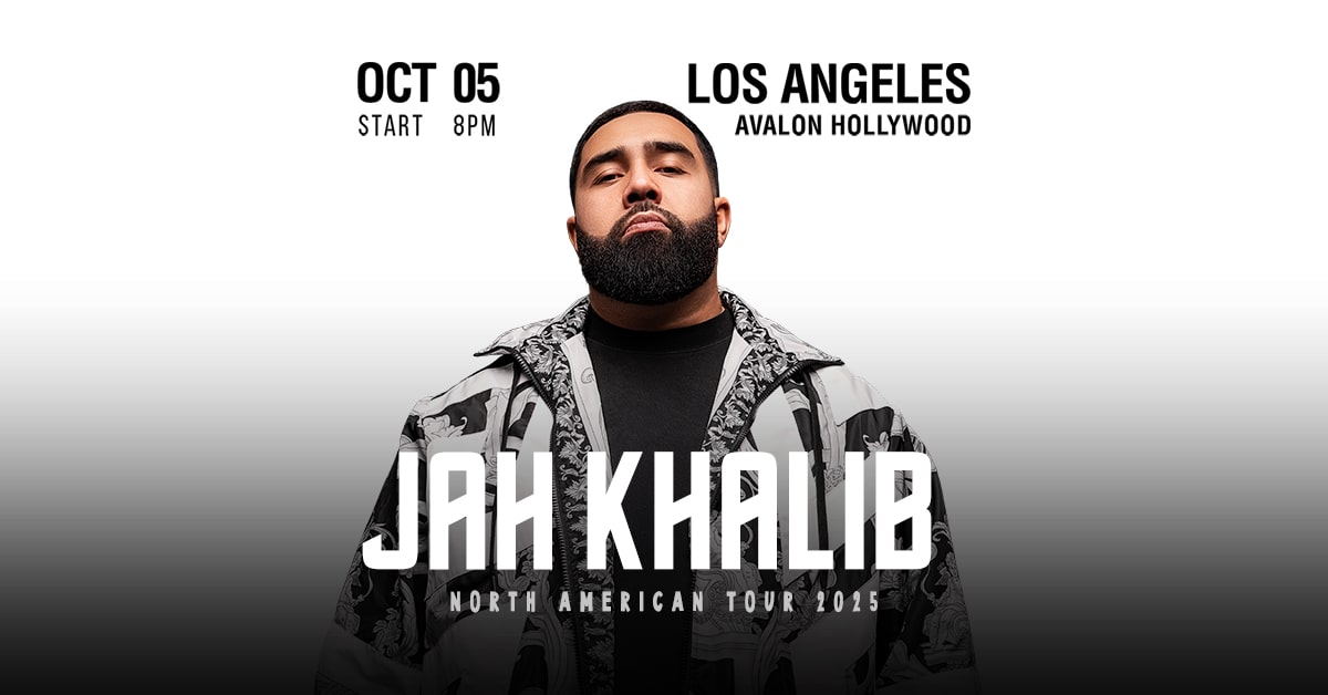 Jah Khalib in Los Angeles | October 5, 2025 | show impulse