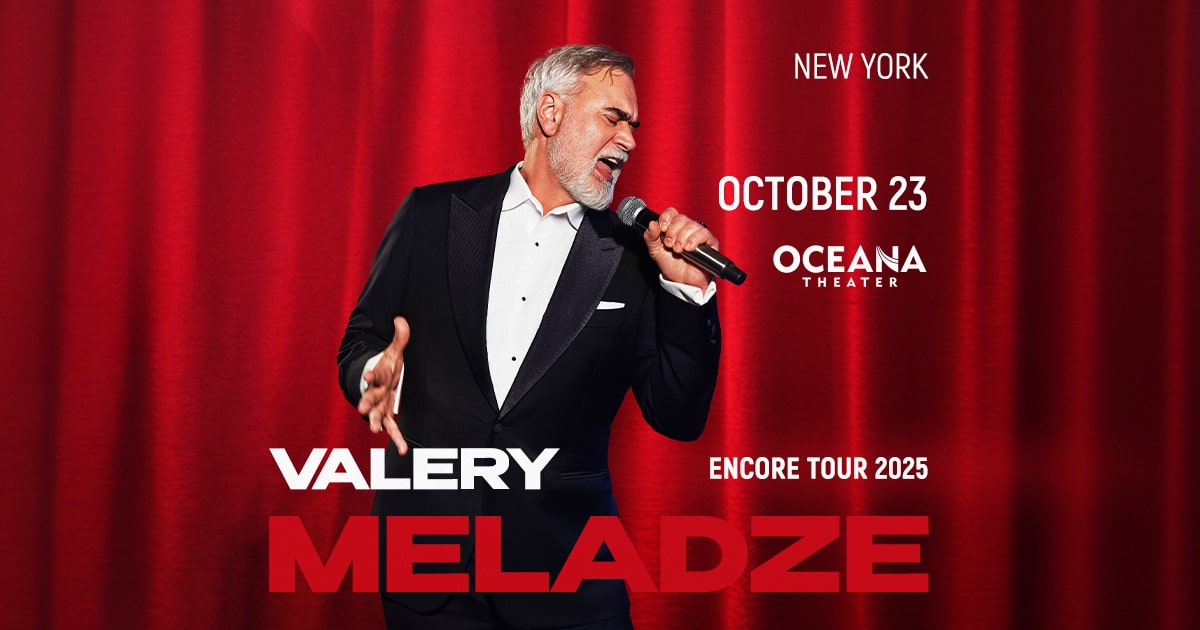 Valery Meladze in New York | Encore Tour 2025 | show impulse