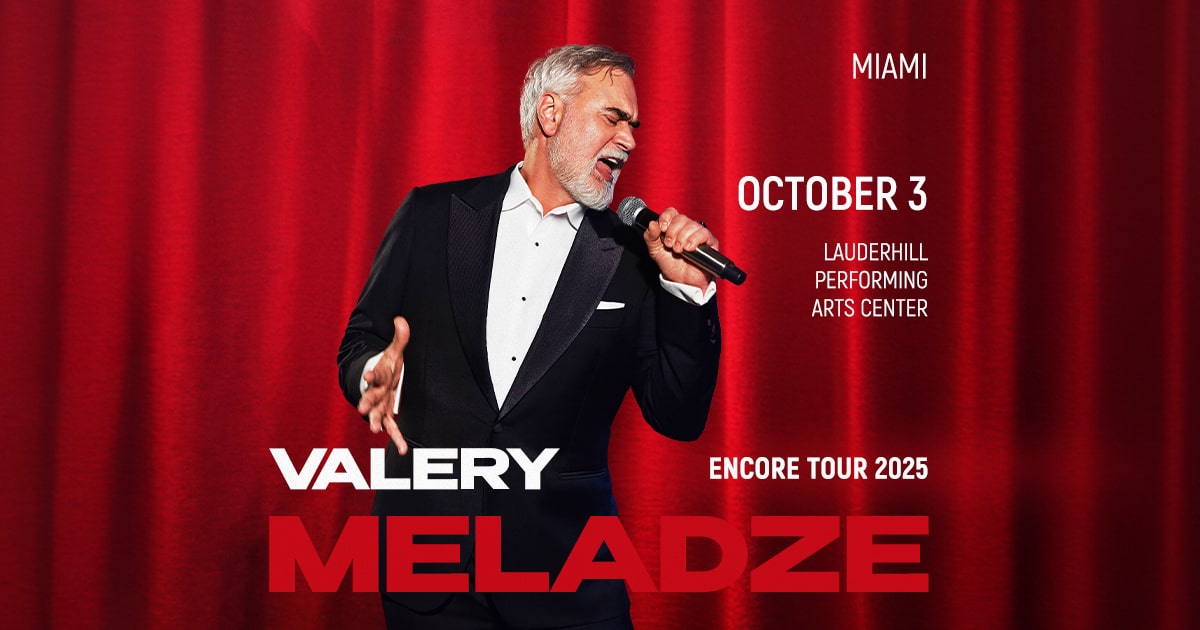 Valery Meladze in Miami | Encore Tour 2025 | show impulse